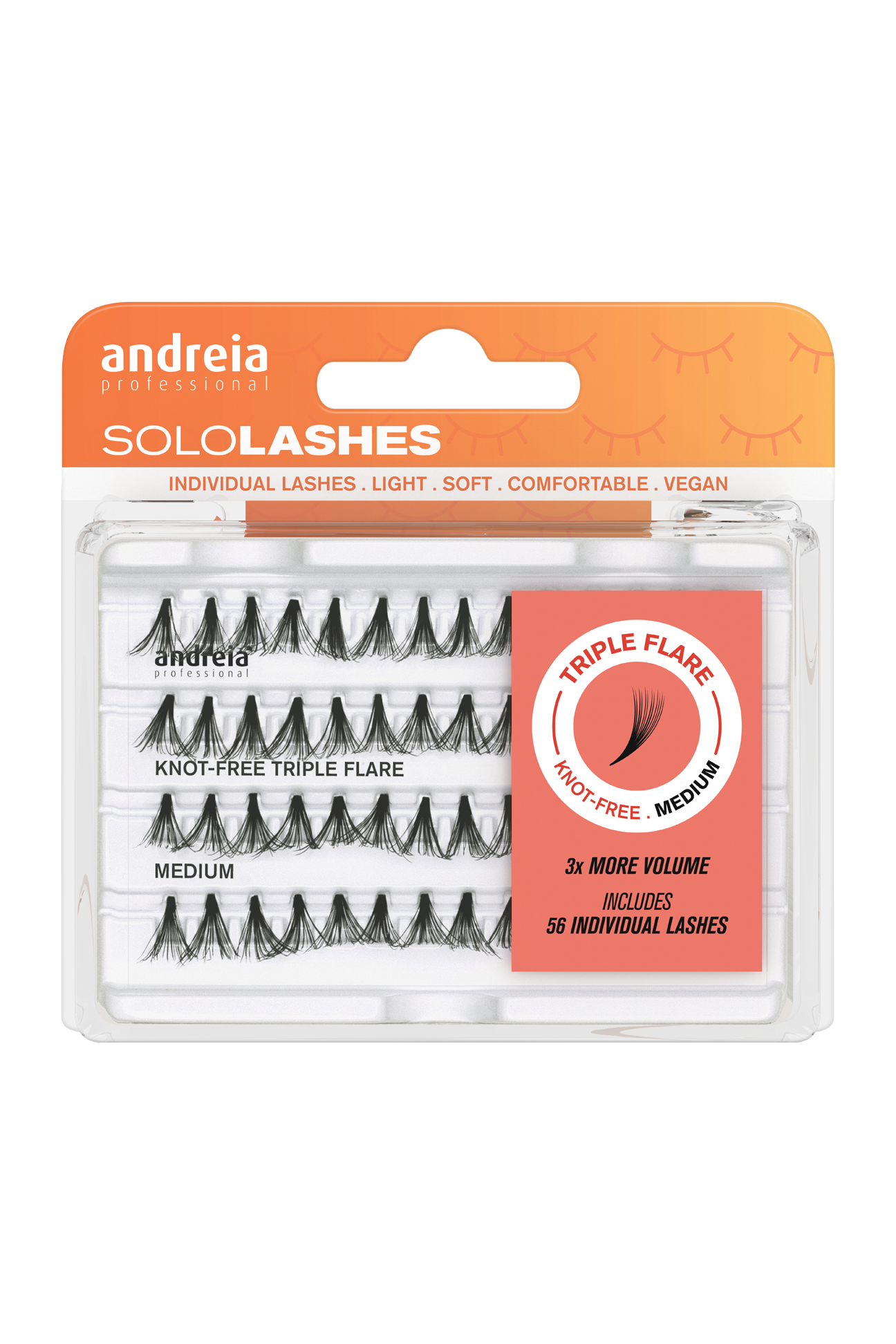 Sololashes Knot-Free Triple Flare - Medium – Andreia Professional