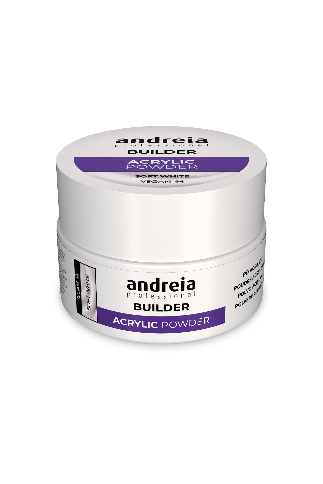 Acrylic Powder - Soft White – Andreia Professional