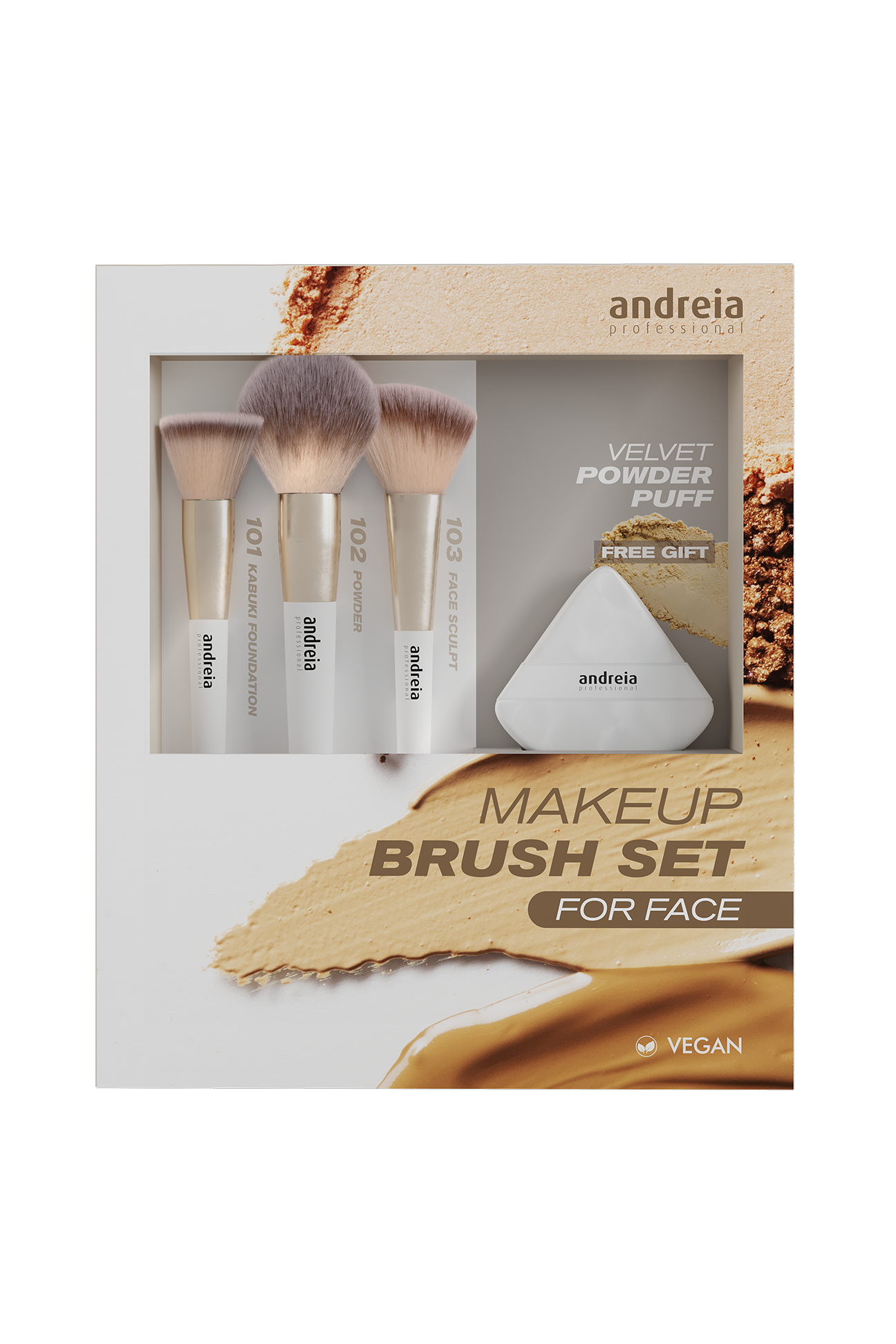 Makeup Brush Set For Face – Andreia Professional